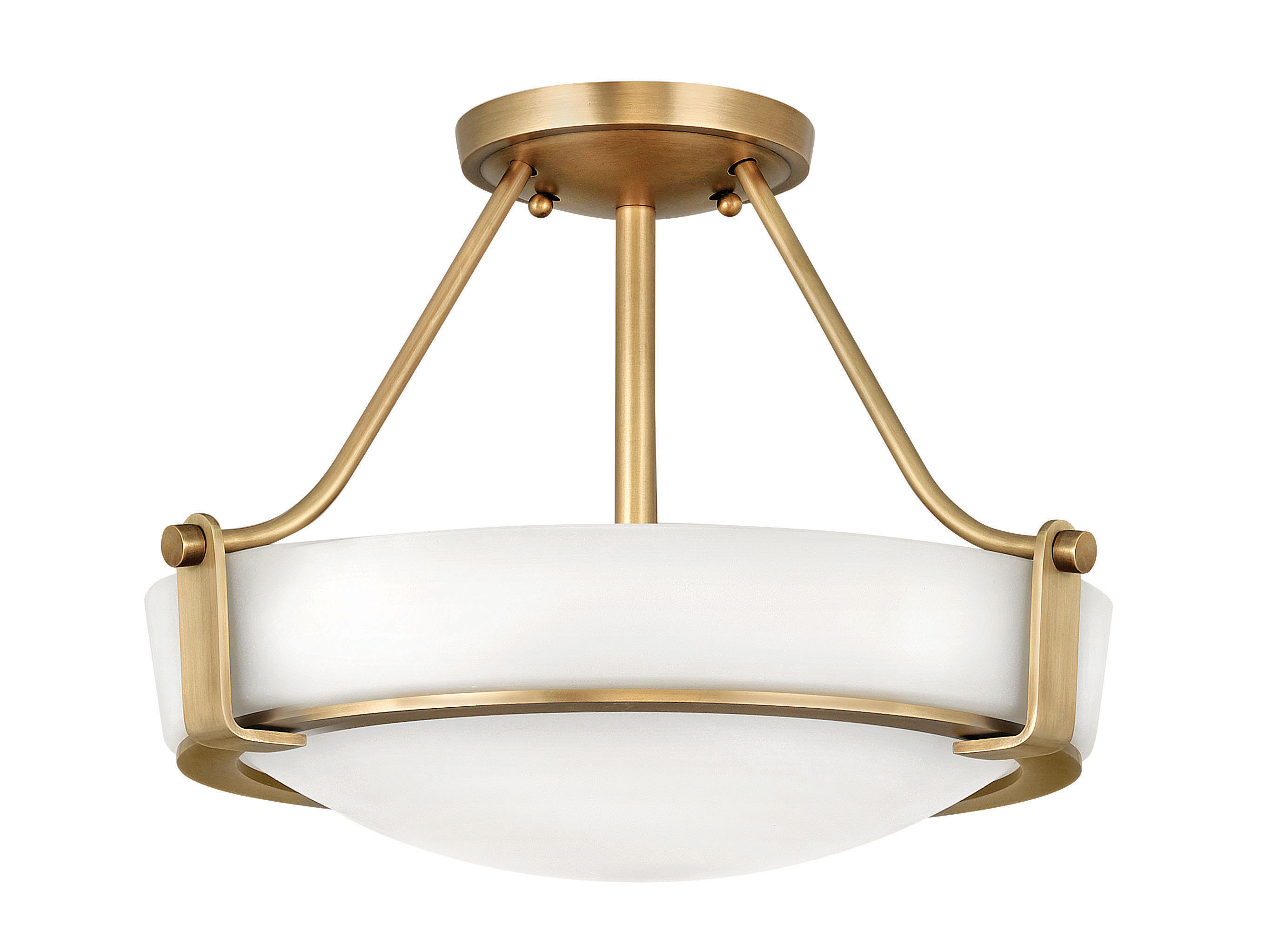 Hinkley Hathaway 3 - Light 16" Simple Bowl Semi Flush Mount & Reviews - Wayfair Canada